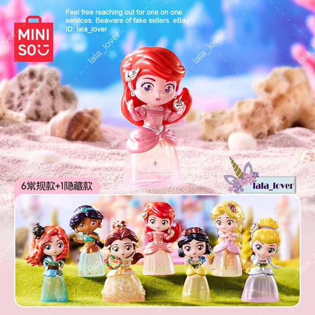 MINISO DISNEY MANGA Princess Jewelry Box Series Confirmed Blinb Box ...