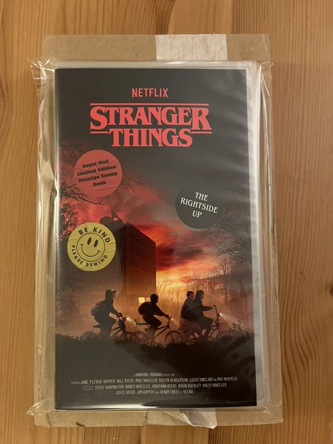 STRANGER THINGS ROYAL Mail Limited Edition Prestige Stamp Book - NEW ...