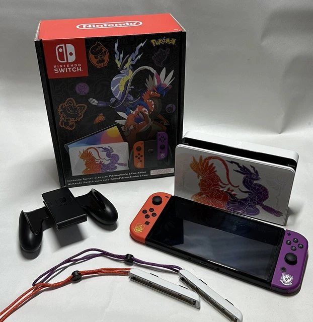NINTENDO SWITCH OLED Model - Pokemon Scarlet and Violet Limited Edition £259.95 - PicClick UK