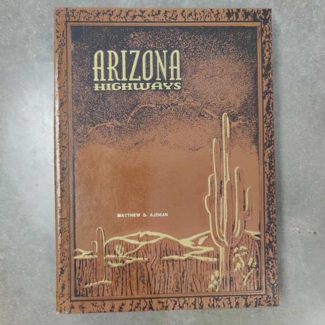 RARE 1944 ARIZONA Highways Complete Full Year Binder January-December ...