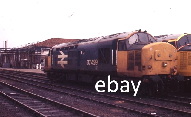 ORIGINAL 35MM DIESEL RAILWAY SLIDE CLASS 47 47367 HARROW & WEALDSTONE ...