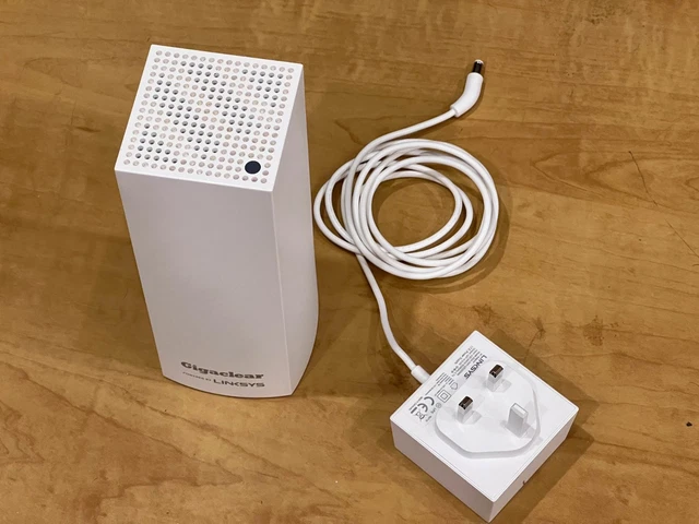 LINKSYS VELOP WHW03 V2 tri-band home mesh WiFi router extender £5.21 ...