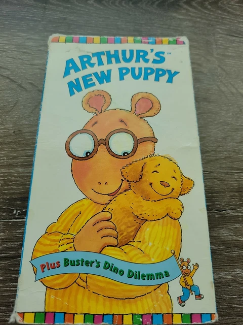 ARTHUR'S NEW PUPPY. Plus Buster’s Dino Dilemma VHS. 1998 £16.86 ...