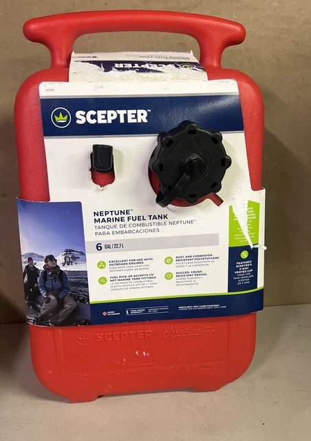 SCEPTER NEPTUNE PORTABLE 6 Gallon Fuel Tank (22.7 L) $59.99 - PicClick