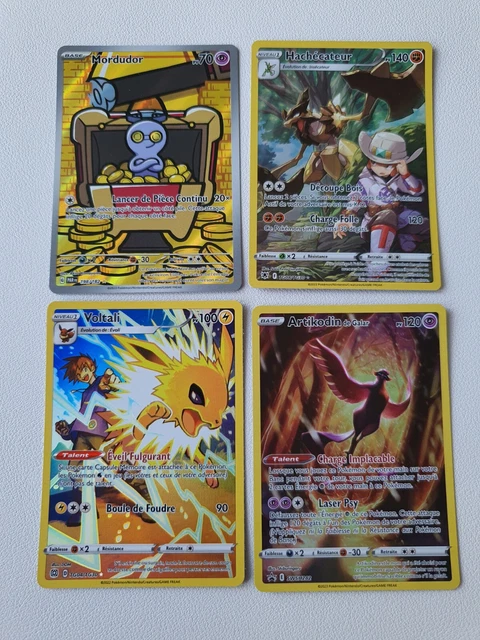 CARTE POKEMON LOT 4 Cartes TG Alternate Ultra Rare Neuve EUR 1,00 ...
