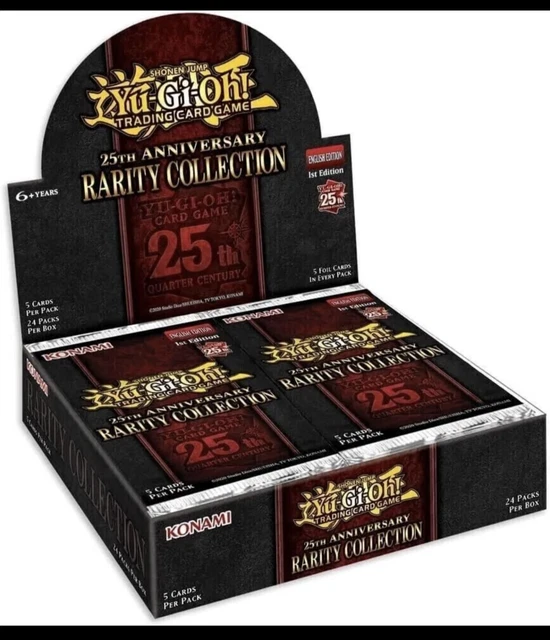 YUGIOH 25TH ANNIVERSARY Rarity Collection Booster Box Sealed 1st Edition TCG EUR 116,97 ...