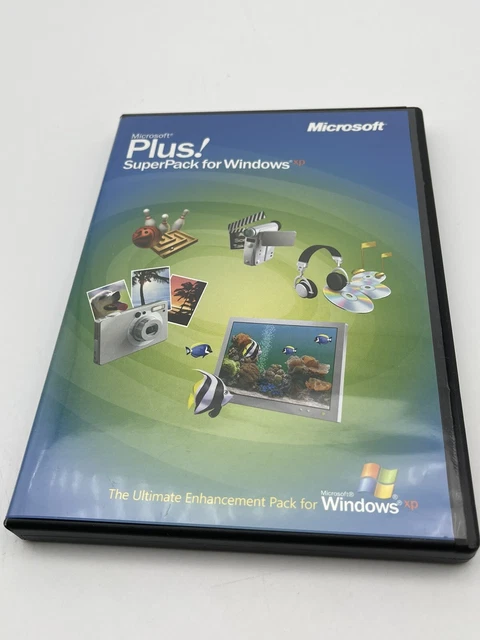 MICROSOFT PLUS SUPERPACK Super Pack for Windows XP (2 disc set 2004 ...