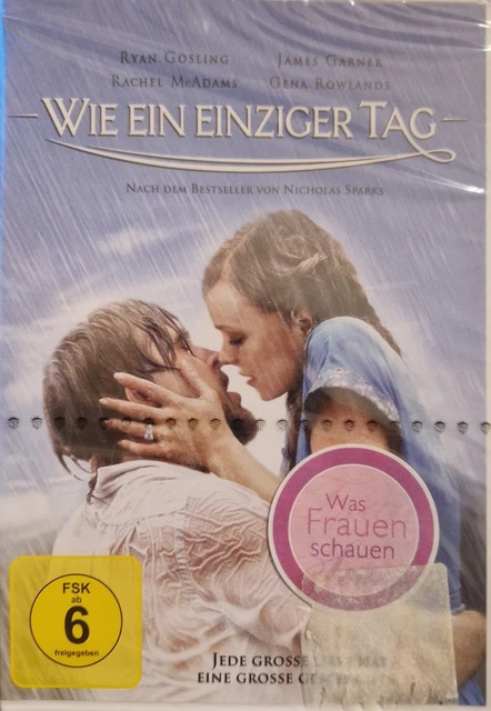 DVD FILM - Wie ein einziger Tag - Ryan Gosling - Rachel McAdams EUR 5,00 - PicClick DE