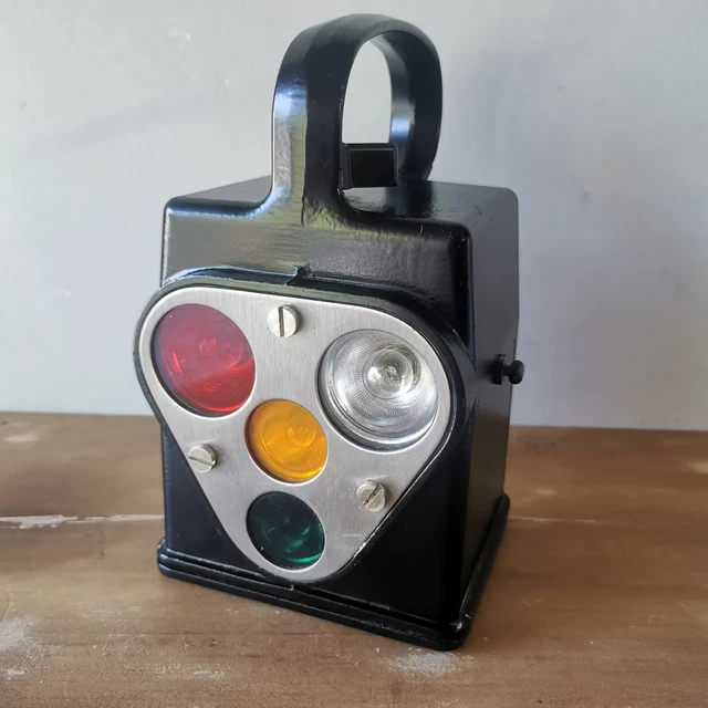 ANCIENNE LANTERNE ELAUL 4 Feux - RATP / Réf A245 EUR 39,00 - PicClick FR