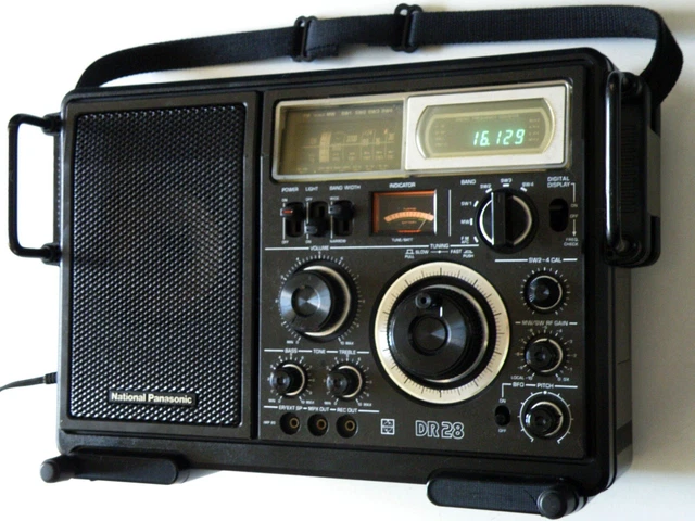 1978-82 NATIONAL PANASONIC Dr-28 Rf-2800Ba Mw/Sw1-4/Fm Shortwave Radio ...