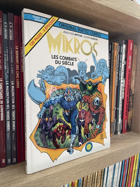MIKROS-LES COMBATS DU siècle - Mitton/Hudson - 180 exemplaires - BD EUR ...