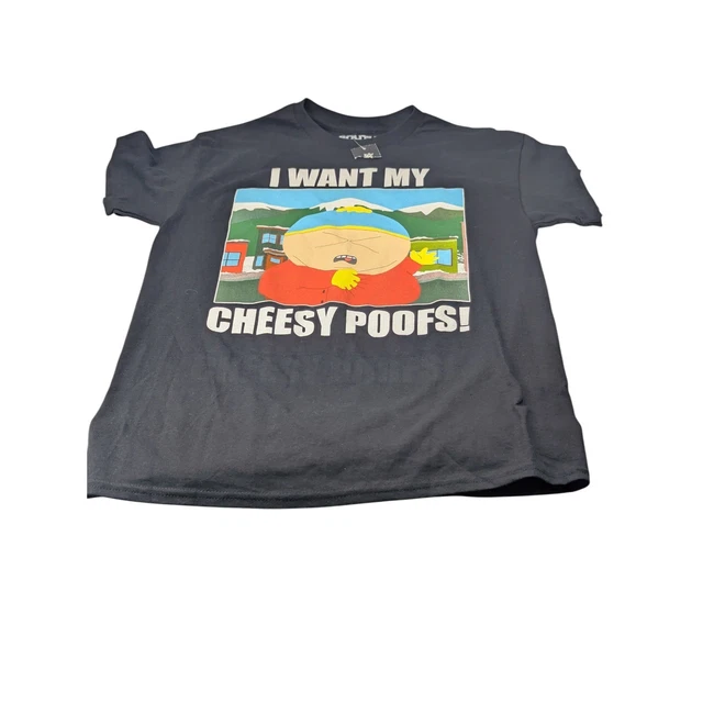 SOUTH PARK I Want My Cheesy Poofs! Graphic Tee T-Shirt Mens $25.50 ...