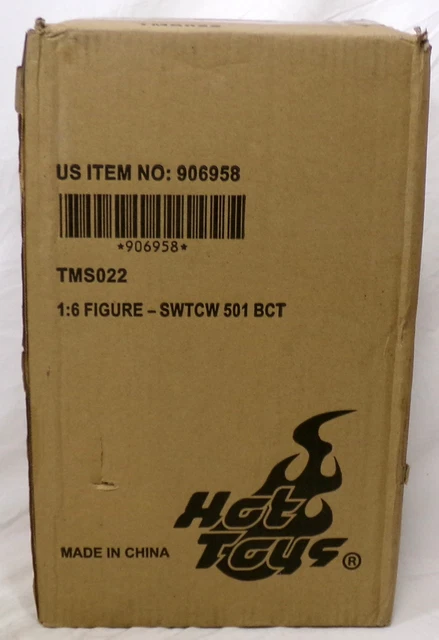 HOT TOYS STAR Wars TMS022 The Clone Wars 501st Clone 12" 1/6 Escala ...