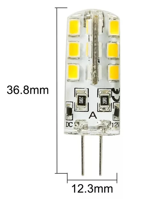 G4 LED LIGHT Bulbs Capsule G4 3W | 5W AC/DC 12V Replacement For G4 ...