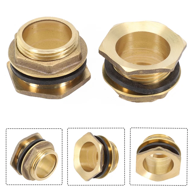 WATER BUTT WATER Tank Tap- -And Connector Brass Bib Tap With Click-lock ...