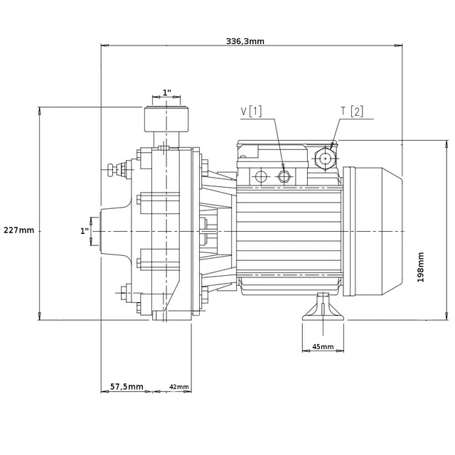 EBARA CDA 100M 1 hp Elettropompa autoclave pompa Doppia Girante bigirante EUR 208,15 - PicClick IT