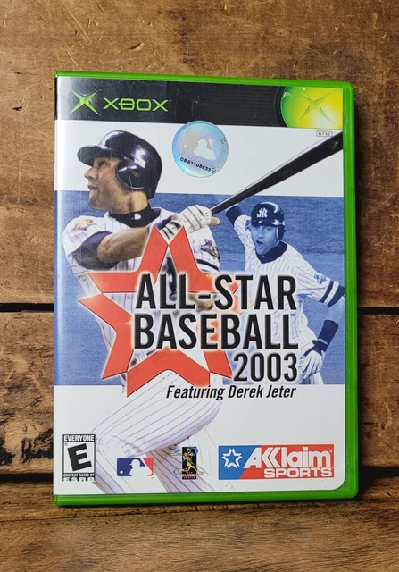 ALL-STAR BASEBALL 2003 (Nintendo GameCube 2002) CIB COMPLETE AUTHENTIC ...