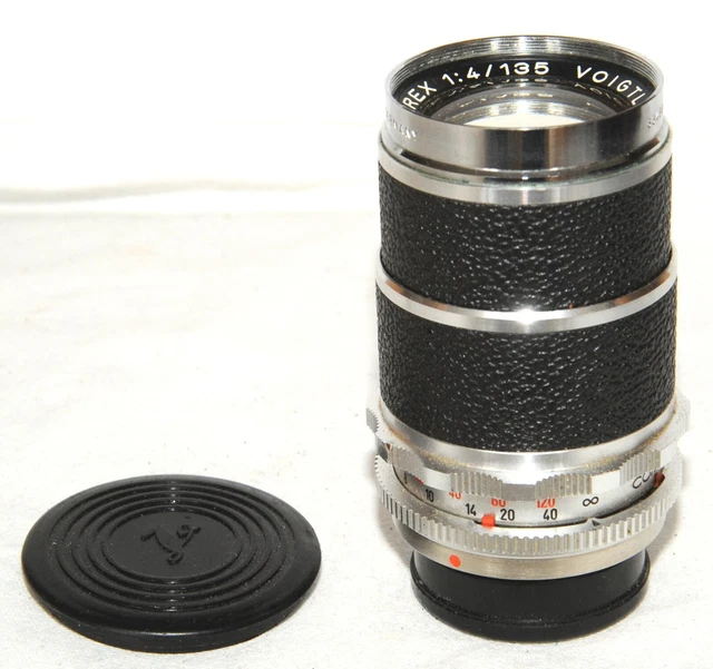 OBJECTIF VOIGTLANDER BESSAMATIC SUPER DYNAREX 4/135mm TBE EUR 20,00 - PicClick FR