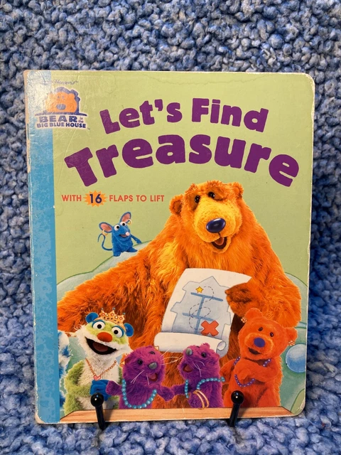 BEAR IN THE Big Blue House: Let's Find Treasure Picture Board Book ...