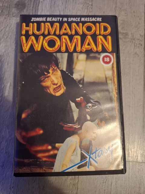 HUMANOID WOMAN VHS Zombie Beauty In Space Massacre - Big Box £12.99 ...