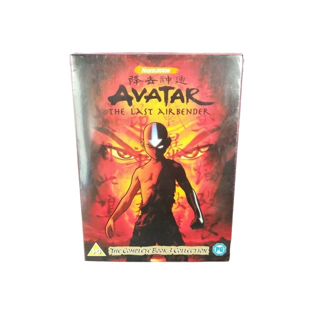 AVATAR THE LAST Airbender Book 3 DVD Box Set (DVD, 2010, Brand New ...