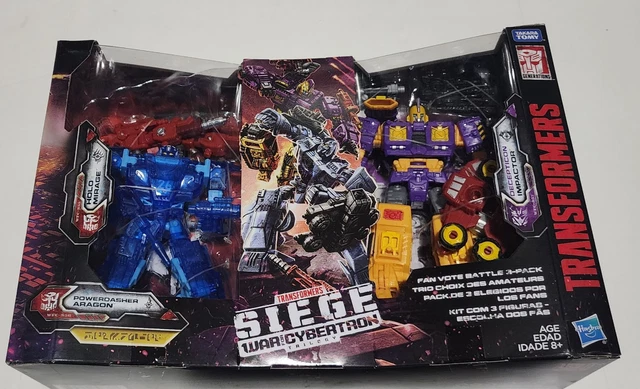 TRANSFORMERS WFC SIEGE Fan-vote 3pk Impactor Mirage $89.99 - PicClick