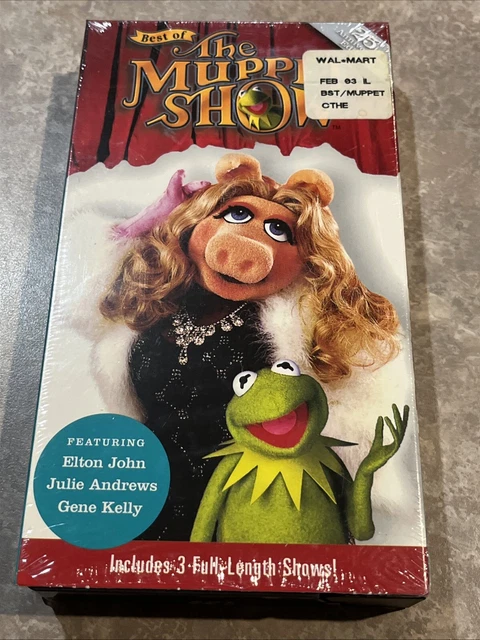 BEST OF THE Muppet Show (VHS, 2000) Elton John, Julie Andrews ***TESTED ...