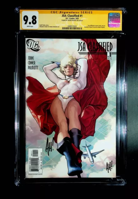 Jsa Classified 1 Cgc Ss 9 8 Firmato Da Adam Hughes Dc Comics 2005