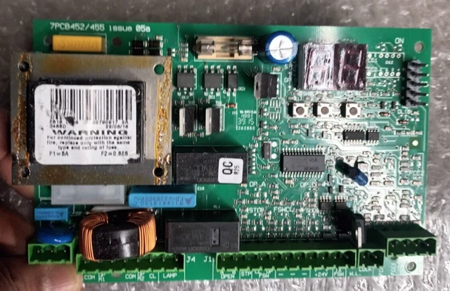 FAAC 790917 / 455D : Carte électronique de commande pour Portail Battant EUR 80,00 - PicClick FR