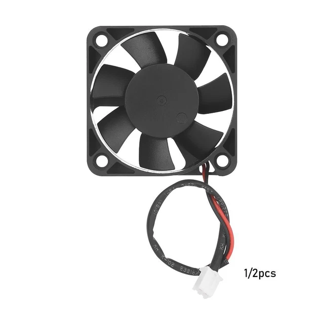 PC 2-PIN MINI Computer Fans CPU System Heatsink DC Brushless Fan ...