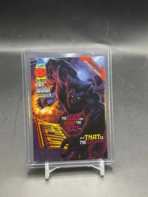 2024 MARVEL MASTERPIECES Nahuel Grego 9 DARK BEAST /1499 Variant Cover ...