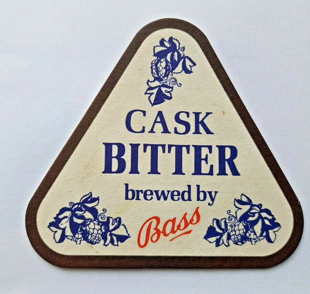 BASS - CASK Bitter - Vintage Beer Mat £1.95 - PicClick UK