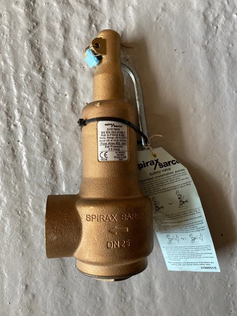SPIRAX SARCO SV615AS Steam Safety Valve DN25 £240.00 - PicClick UK