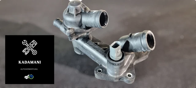ORIGINAL VW POLO 9N housing thermostat thermostat housing 03C121111B £8 ...