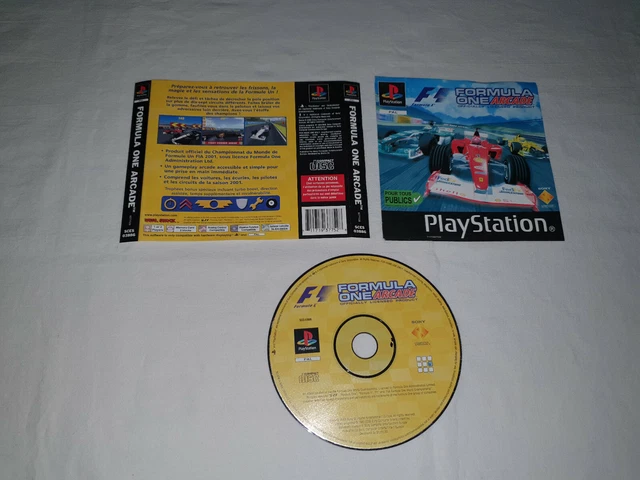 CD DISQUE ET 2 COVERS ps1 playstation 1 sony FORMULA ONE ARCADE EUR 6 ...