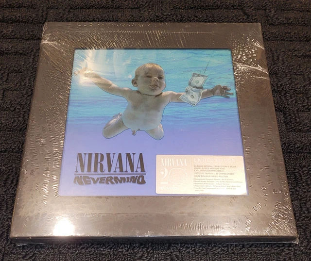 NIRVANA NEVERMIND 20TH Anniversary Limited Edition 4 CDs + 1 DVD Photo ...