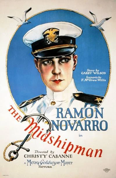 THE MIDSHIPMAN POSTER Us Poster Ramon Novarro 1925 Old Movie Photo $9. ...