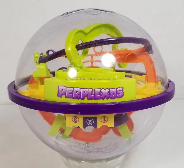 PERPLEXUS ORIGINAL - Interactive 3D/Sphere Maze/Puzzle Ball - Spin ...