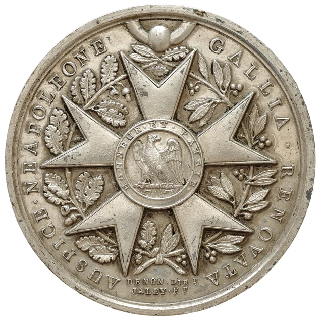 FRANCE 1804 NAPOLEON Legion Of Honor Silver Restrike Medal 41Mm 33,9G ...