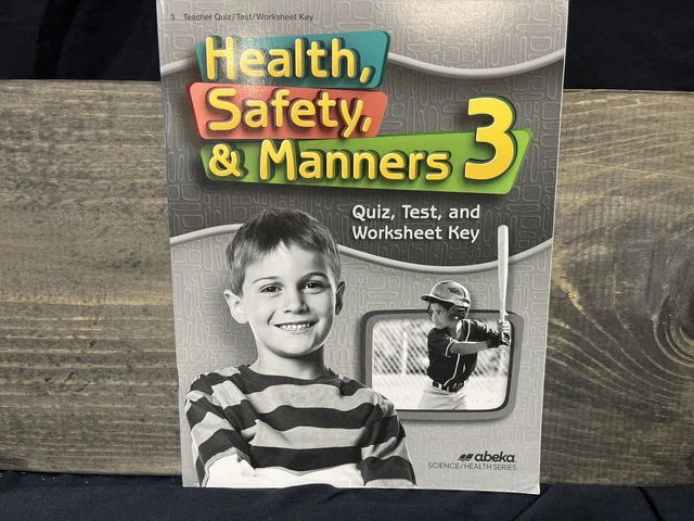 HEALTH SAFETY MANNERS 3 Quiz, Test, and Worksheet Key fourth ed £6.45 ...