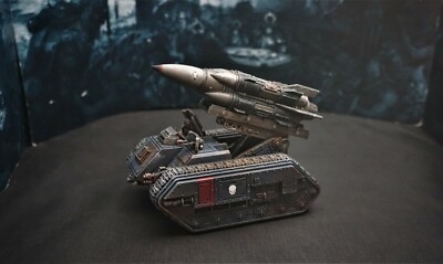 DEATH KORPS OF Krieg Deathstrike + Tank Commander painted Warhammer 40k ...