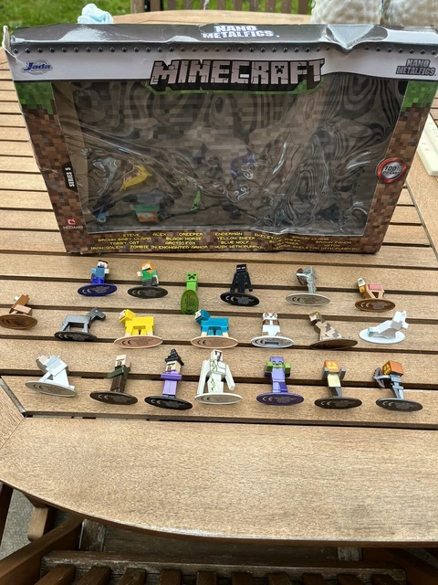 MINECRAFT NANO METALFIGS Die-Cast 20x Figures Series 5 Complete £5.99 ...