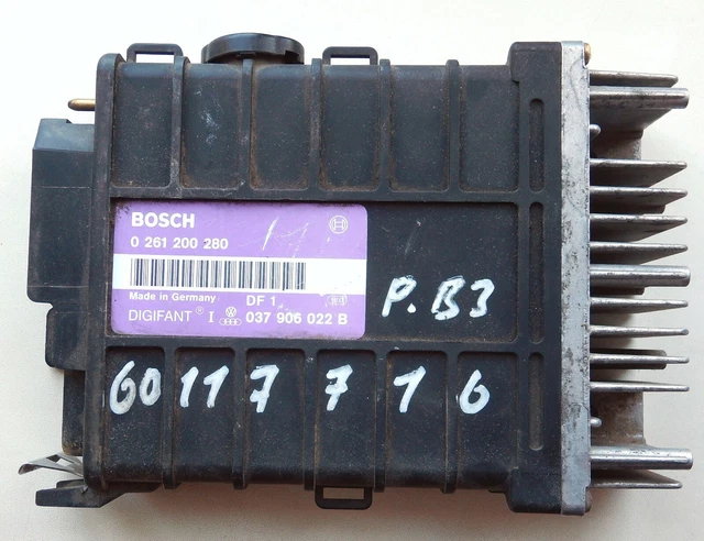 VW CORRADO 1.8L G60 PG Control UNIT ECU 037906022B 0261200280 Digifant ...
