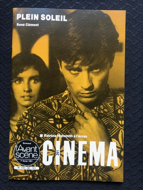 L'AVANT SCENE CINEMA N° 261 - Plein soleil de René Clément avec Alain ...