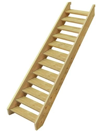 EZISTEP STRINGER TIMBER 11 Step Stair Kit For Vertical Height of 1920mm ...