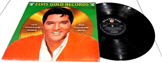 ELVIS PRESLEY'S GOLDEN records Vol 4 album MONO RD 7924 RED SPOT N ...