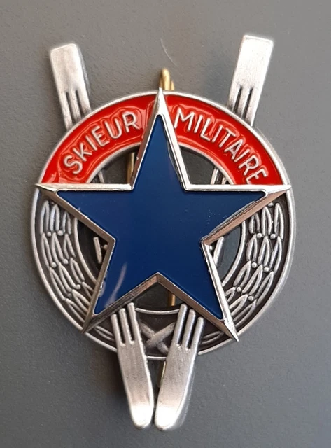 INSIGNE BREVET SKIEUR MILITAIRE Armée et 2° REP Légion Etrangère ...