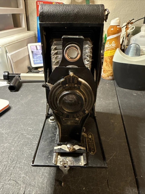 VINTAGE 1910S KODAK No. 2A Folding Autographic Brownie Camera $19.99 ...