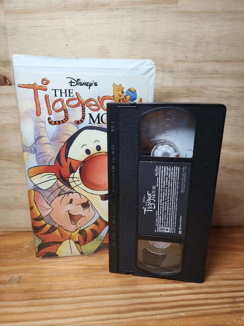 Vintage Disneys The Tigger Movie Vhs Tape Clamshell Case Walt Disney