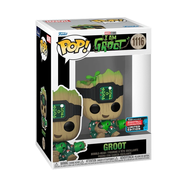 FUNKO POP GROOT #1116 Bobblehead I Am Groot 2022 Fall Convention ...